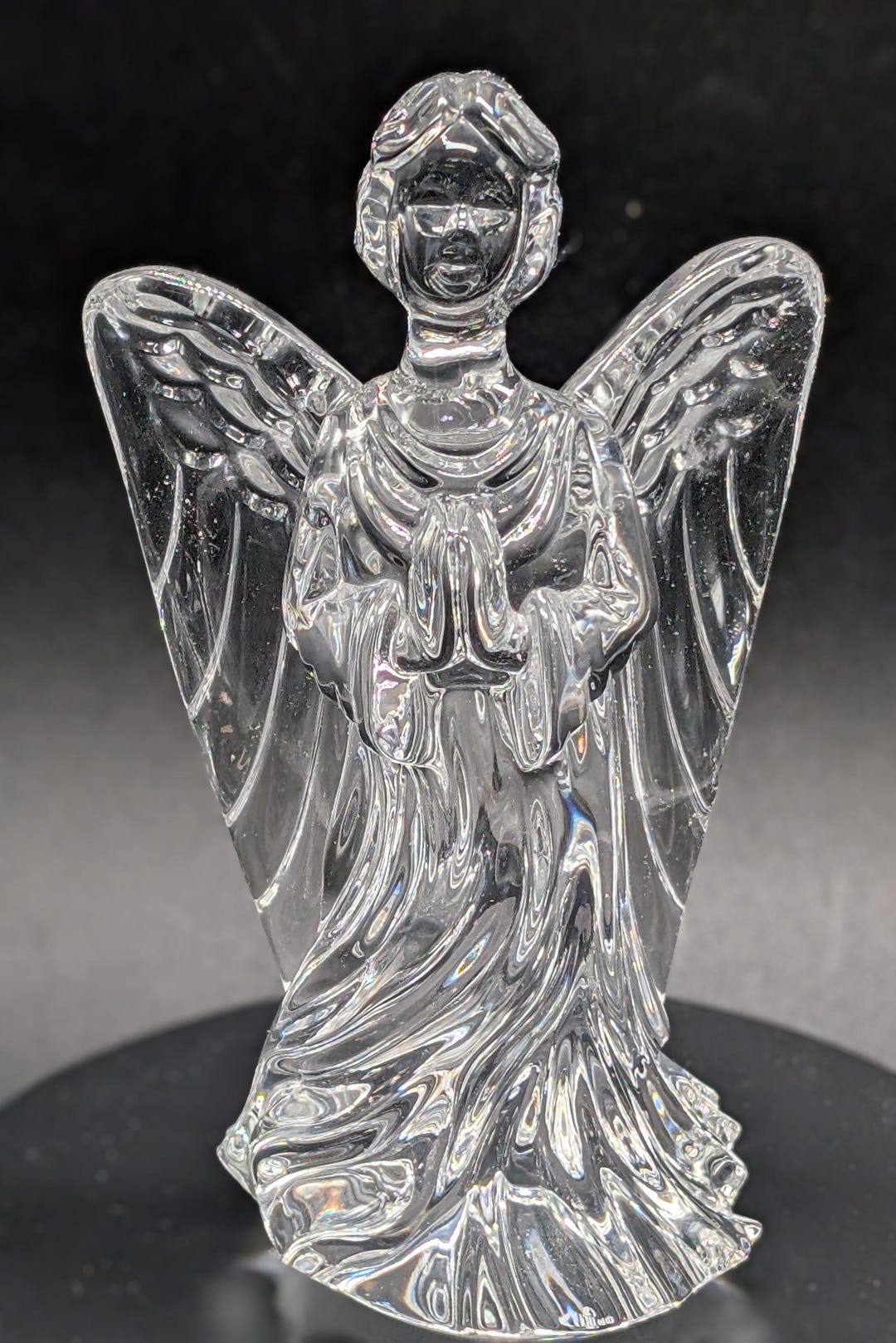 Waterford Crystal Guardian Angel, Signed, First in the Celestial Angel ...