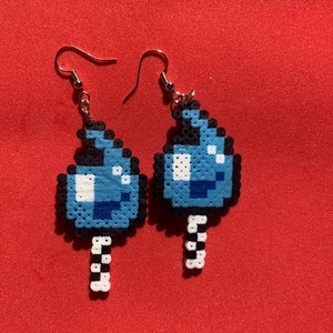 Twisted Wonderland Vice Housewardens Perler Bead Earrings - Etsy