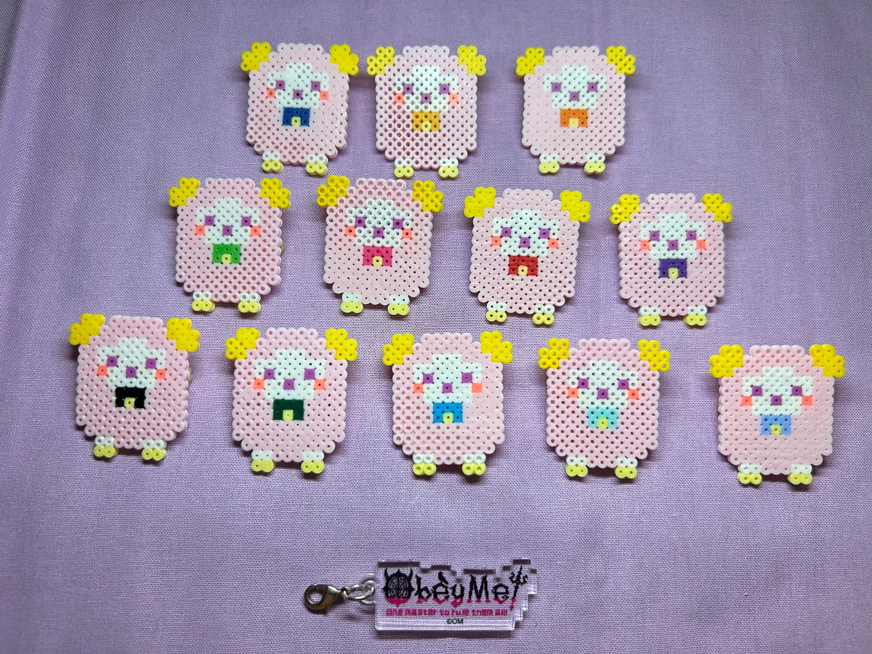 Obey Me MC Sheep Mini Perler Bead Pin - Etsy