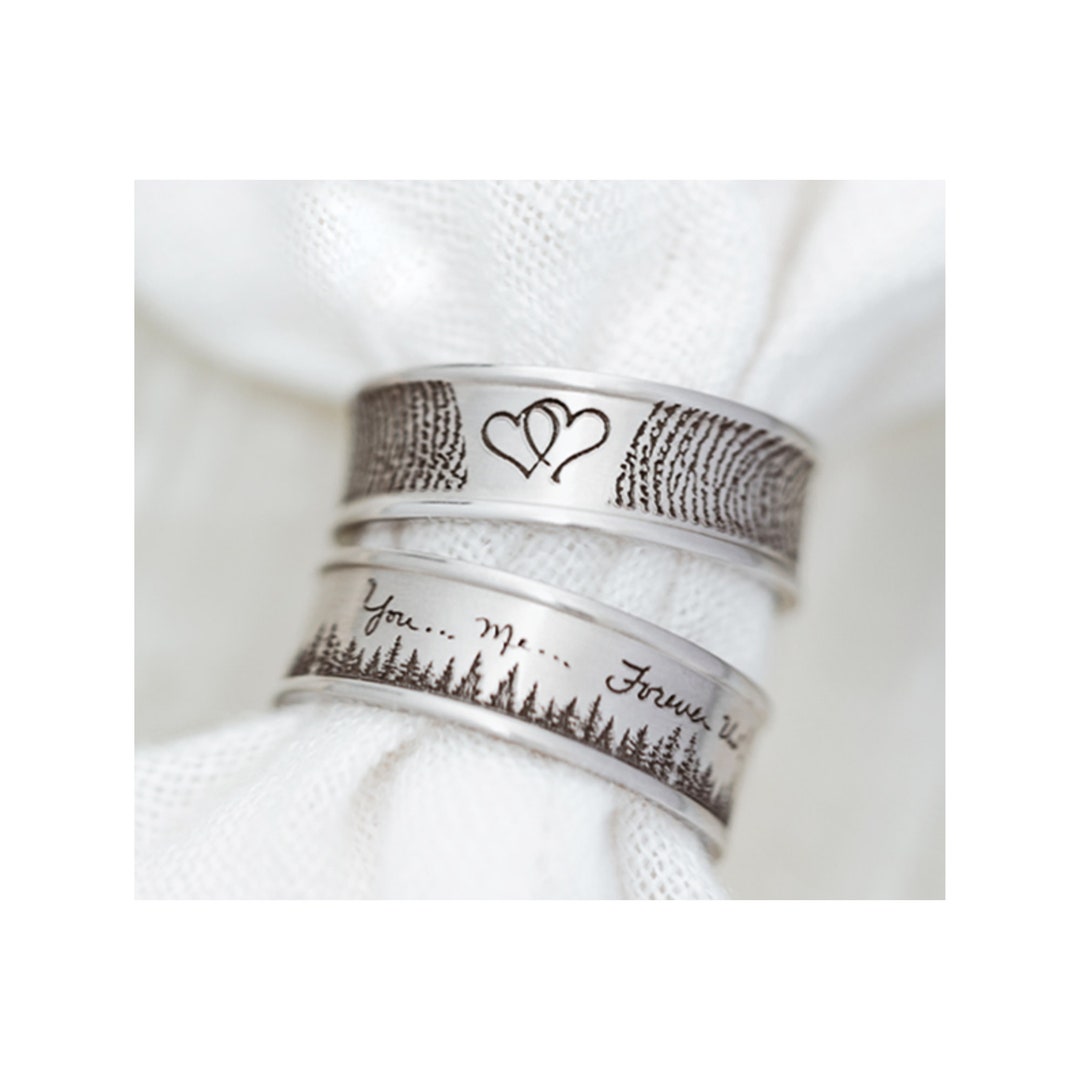 Personalized Band Ring- Stainless Steel - Etsy