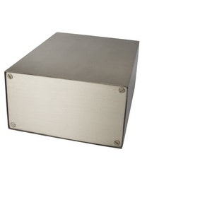 Rectangular Urn in Brushed Brass or Pewter - Etsy