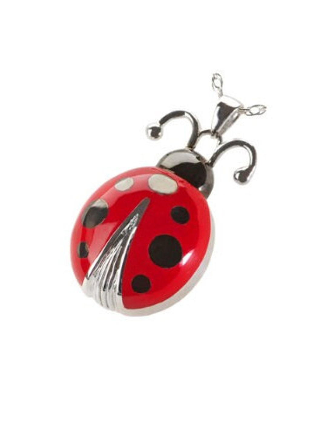 Sterling Silver Lady Bug Cremation Jewelry - Etsy