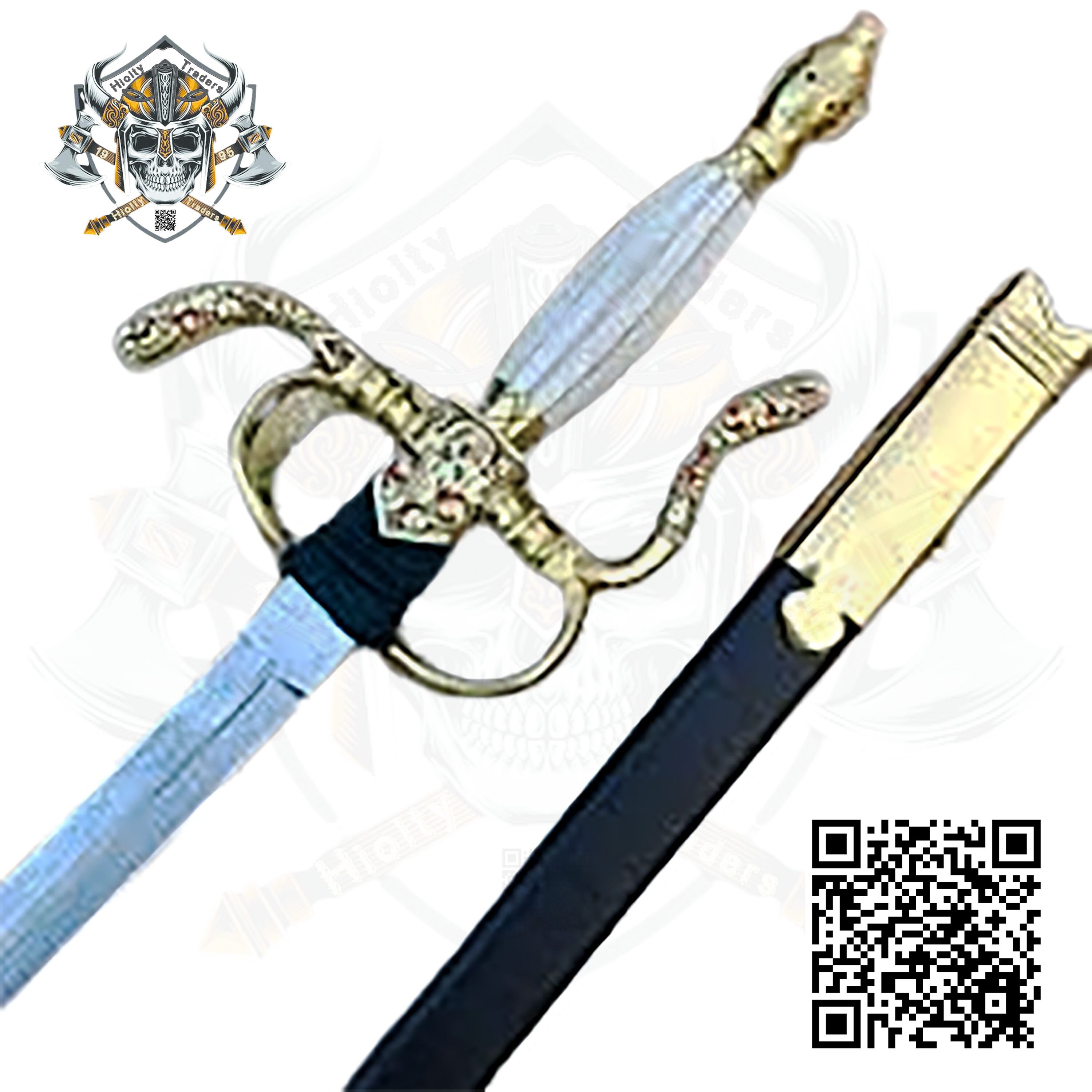 Unique Custom Camping Handmade Peter Damon Highlander Sword, Toledo ...