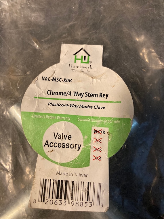 Water Valve Faucet Sillcock Key 4-way - Etsy