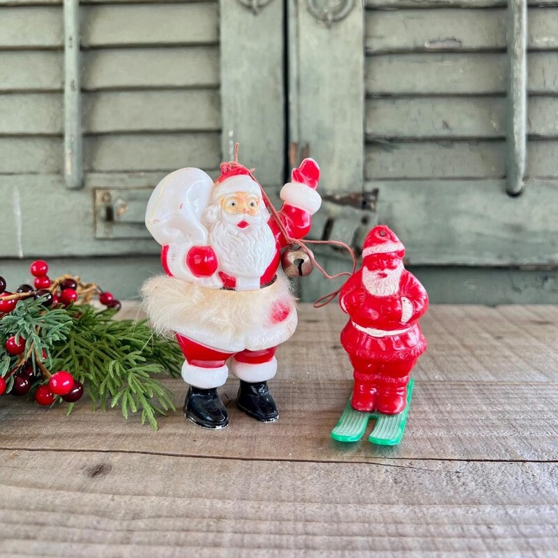 Plastic Santa - Etsy