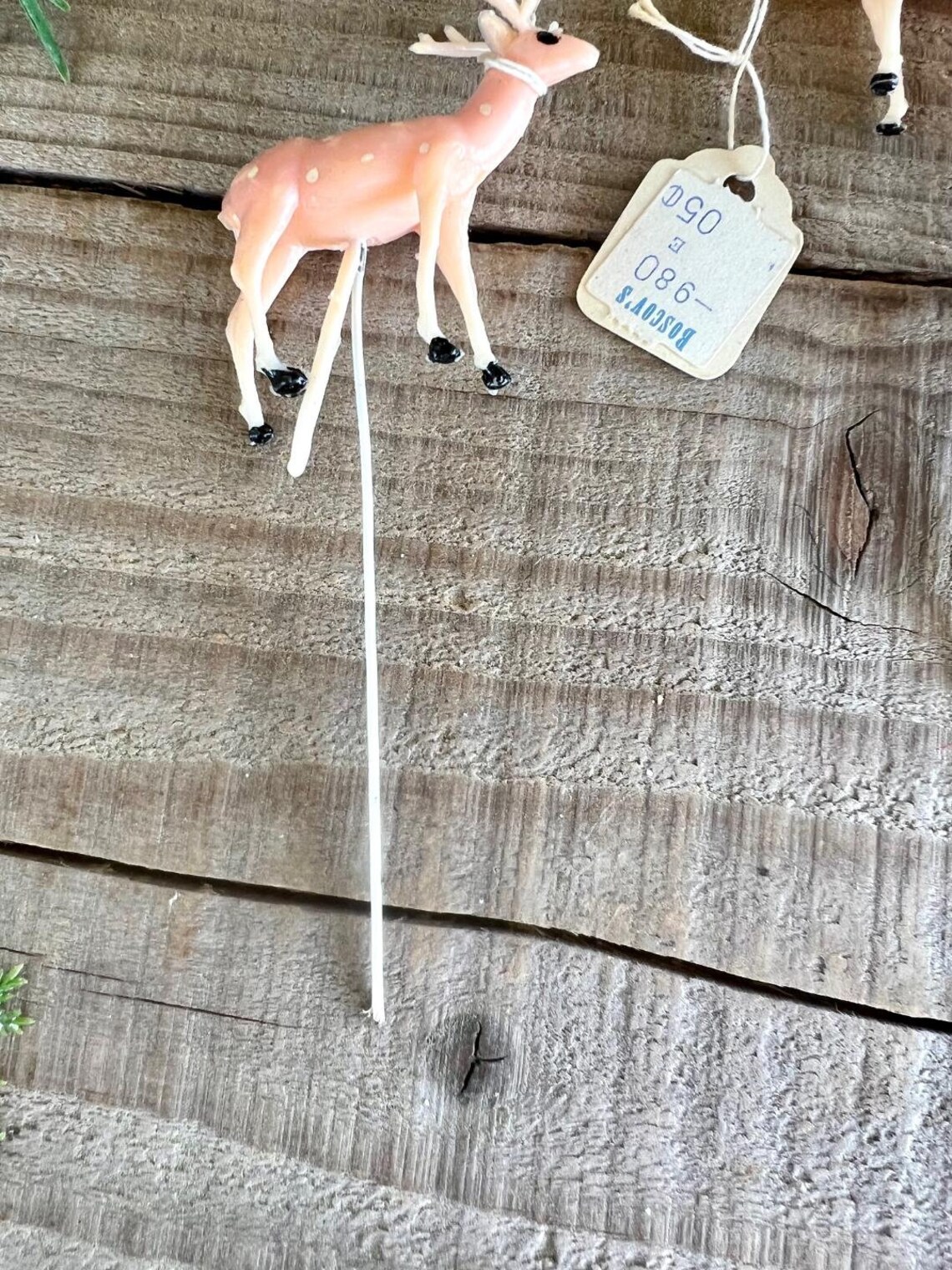 Vintage Celluloid Reindeer Picks, Boscov's Christmas Decor, Set of 6 - Etsy