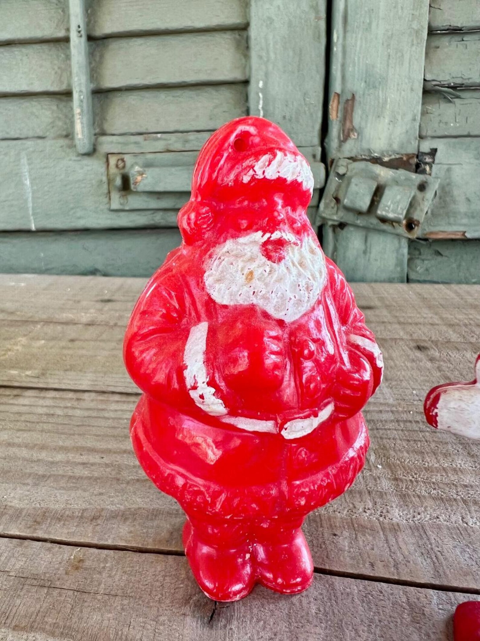 Vintage Hard Plastic Santa Candy Containers – Mid-century Christmas ...