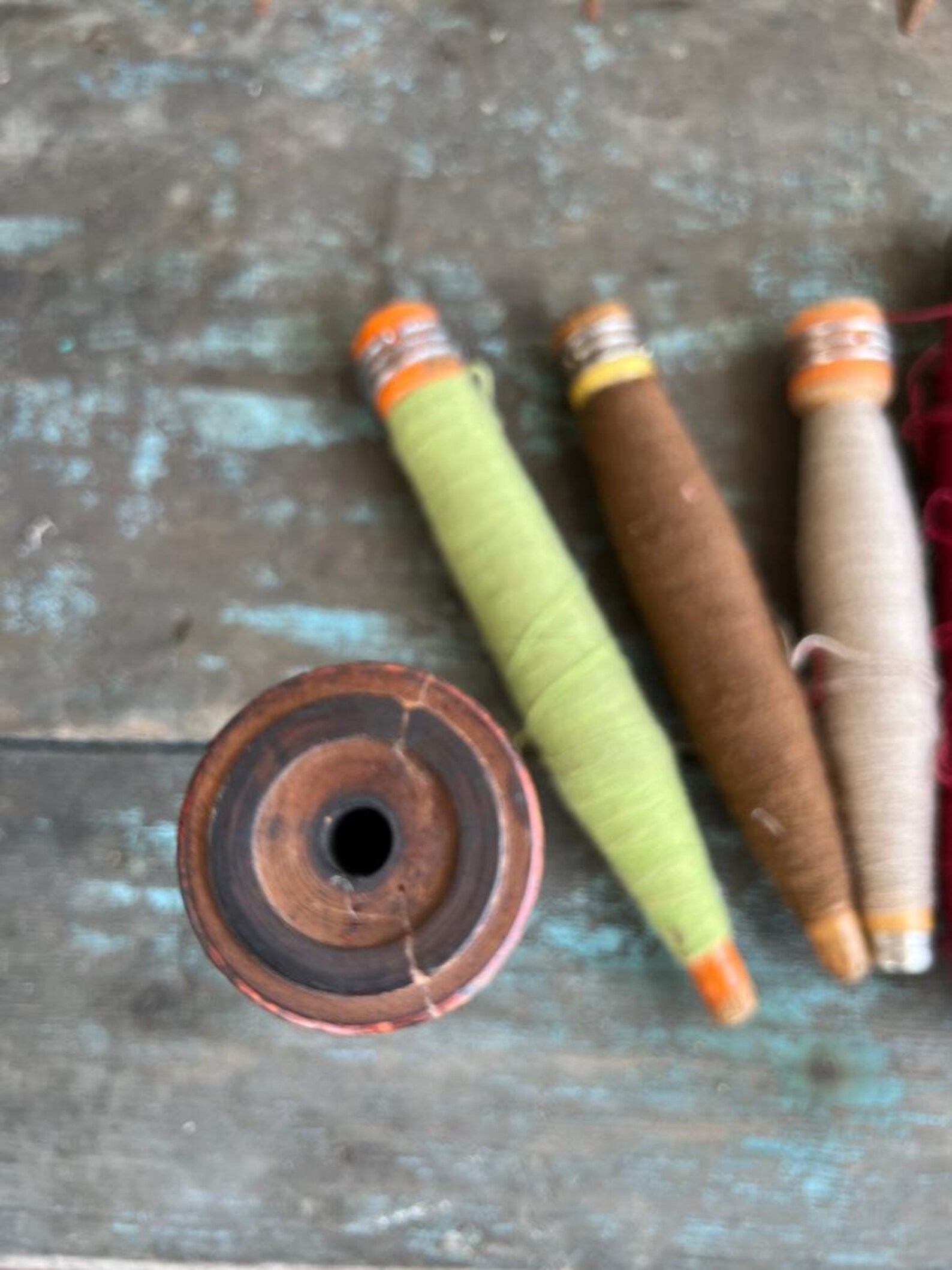 Wonderful Instant Collection of Vintage Textile Bobbins & - Etsy