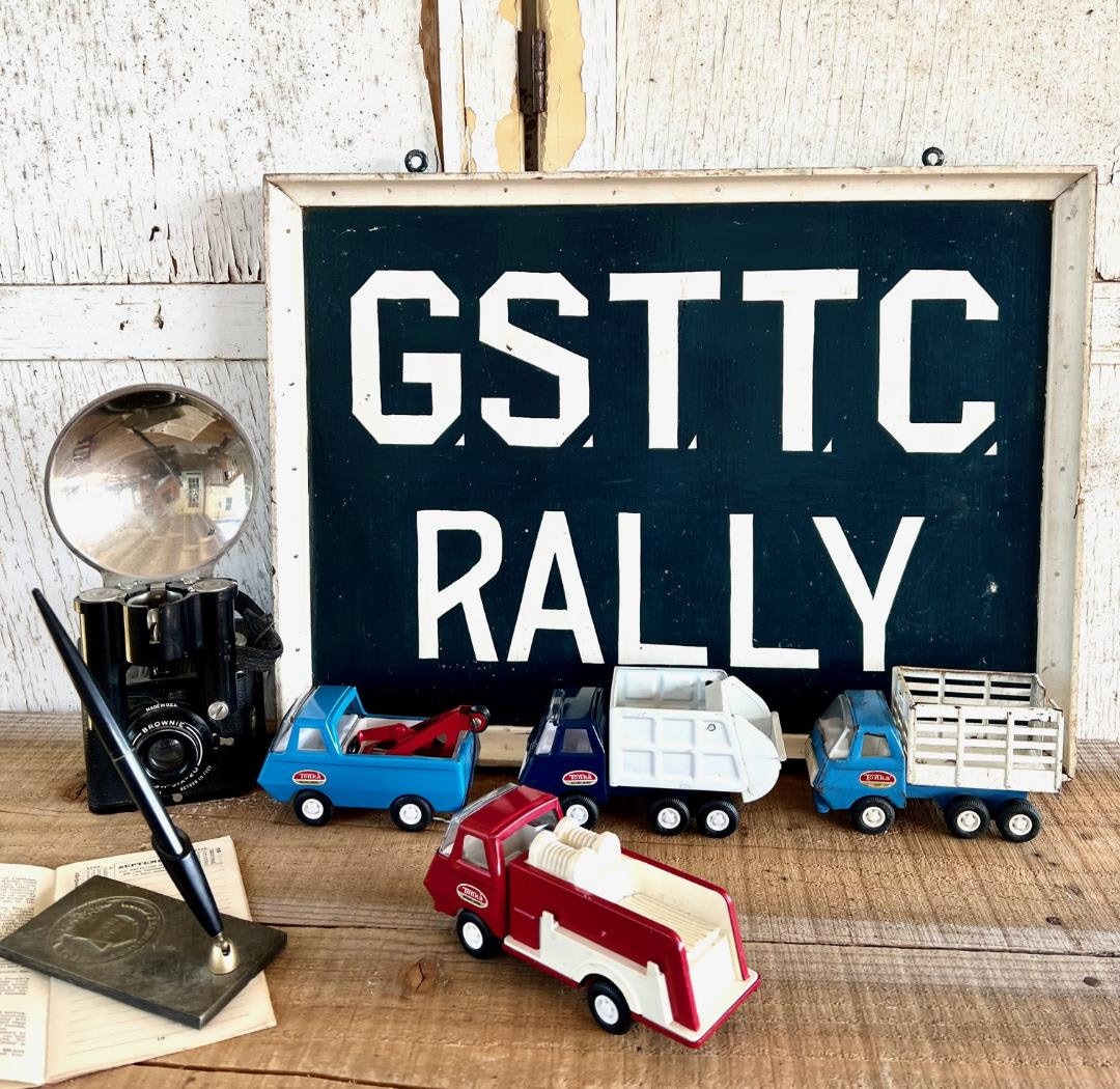 Wonderful Authentic Vintage Wooden Sign, G.S.T.T.C. Rally - Vintage ...