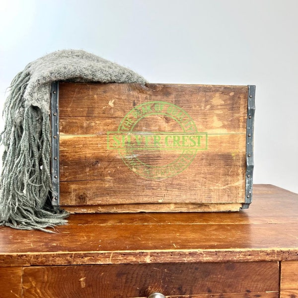 Weathered Crate - Etsy