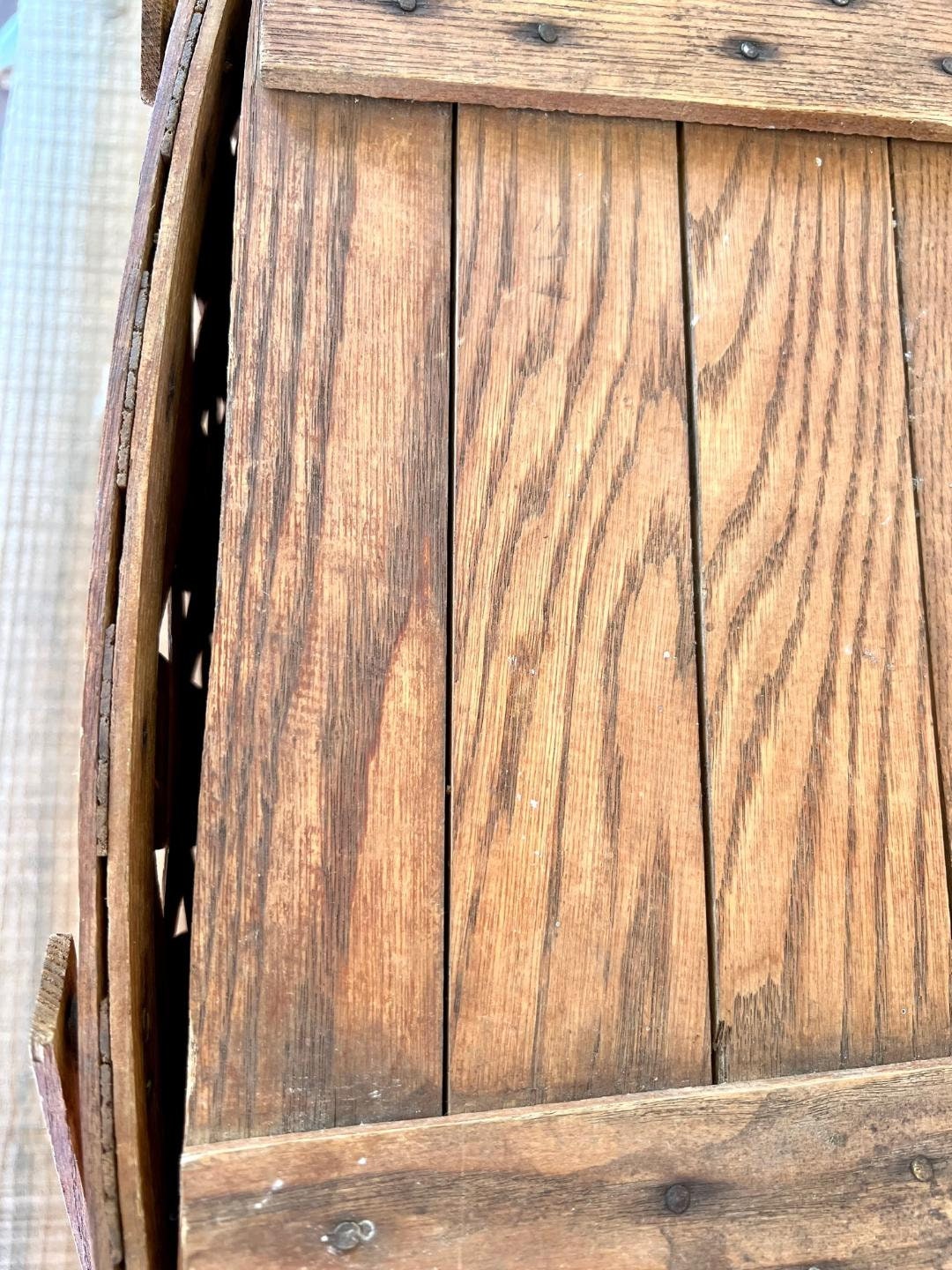 Beautiful Vintage Wov-n-wood by Jerywil Picnic Basket - Farmhouse ...
