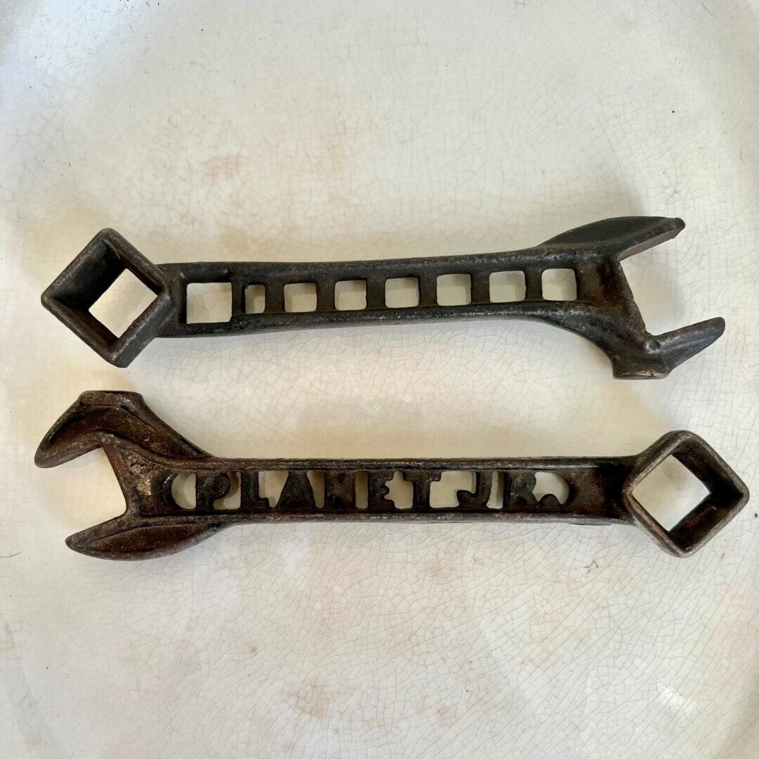 Awesome Pair of Vintage Farm Equipment Wrenches Including Planet Jr ...