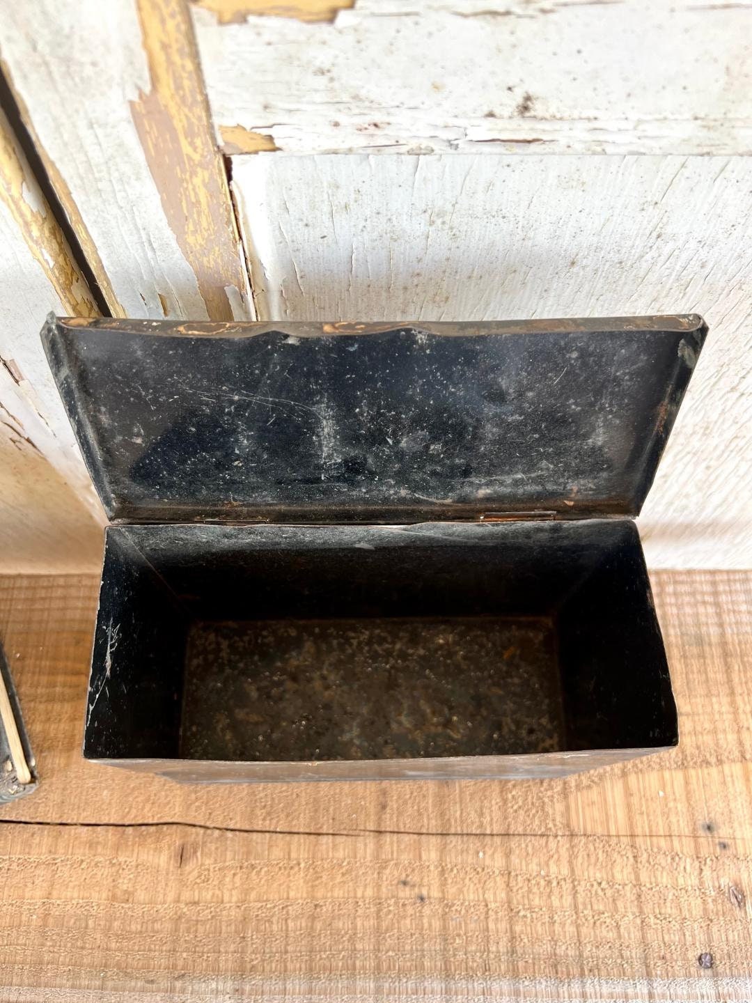 Antique Chippy Black Metal Johnson & Johnson Railroad Wound - Etsy