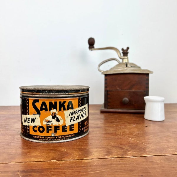 Vintage Sanka Coffee - Etsy