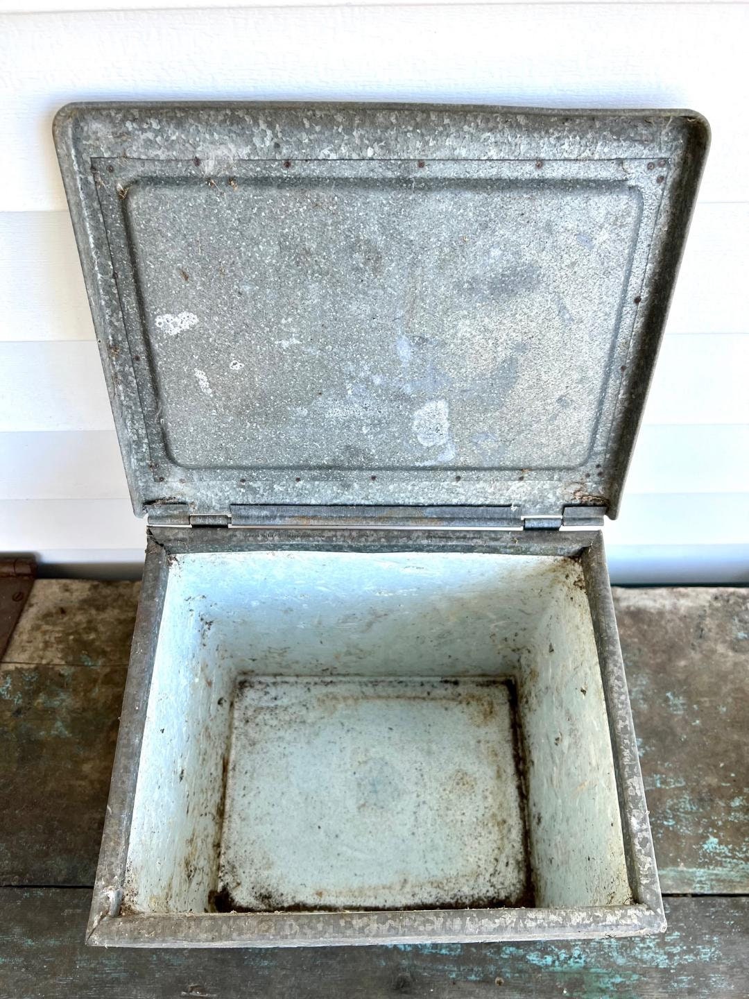 Fantastic Vintage Galvanized Metal Cream Valley Dairy Milk Box - Etsy