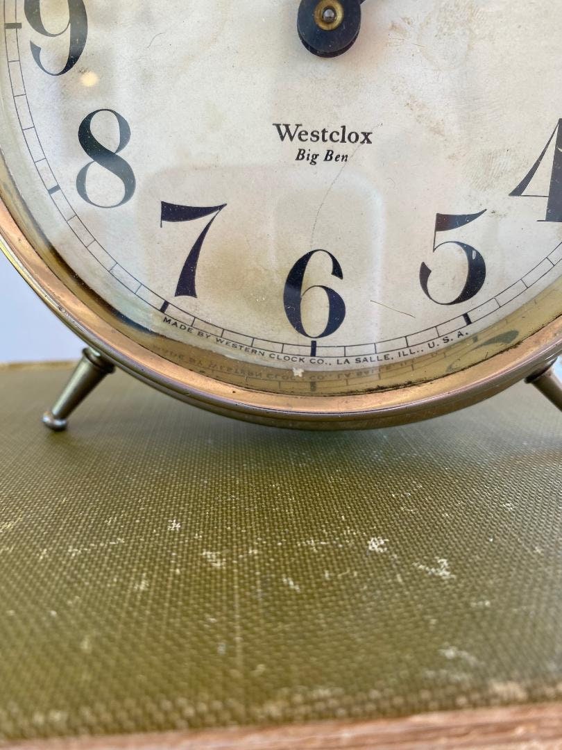 Antique Westclox Big Ben Alarm Clock peg Leg | Etsy
