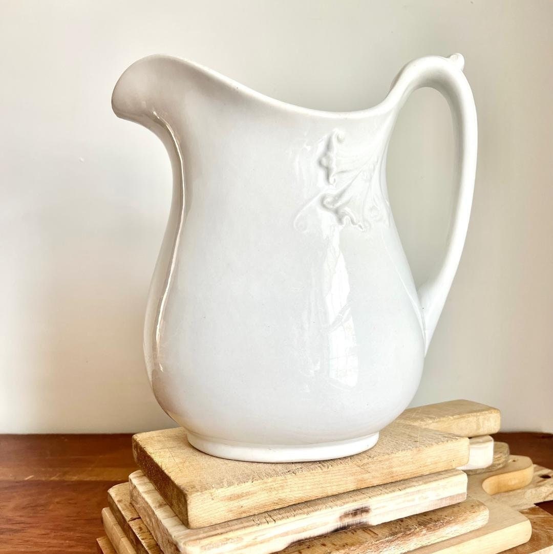 Beautiful Large Antique Ironstone Pitcher Royal China - Etsy
