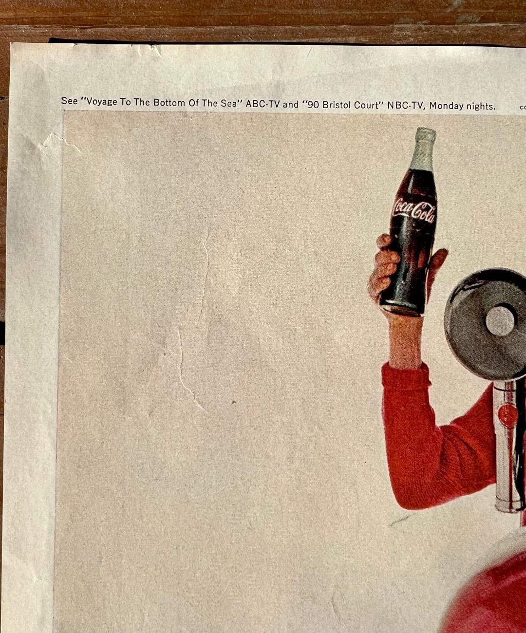 Wonderful Vintage 1964 Coca-cola Ad Perfect for Your Valentine - Etsy