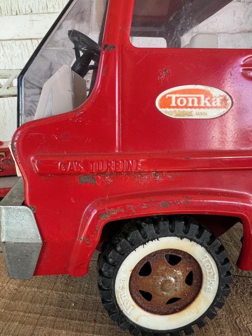 Awesome Vintage 1960s Pressed Steel Tonka Gas Turbine Fire - Etsy