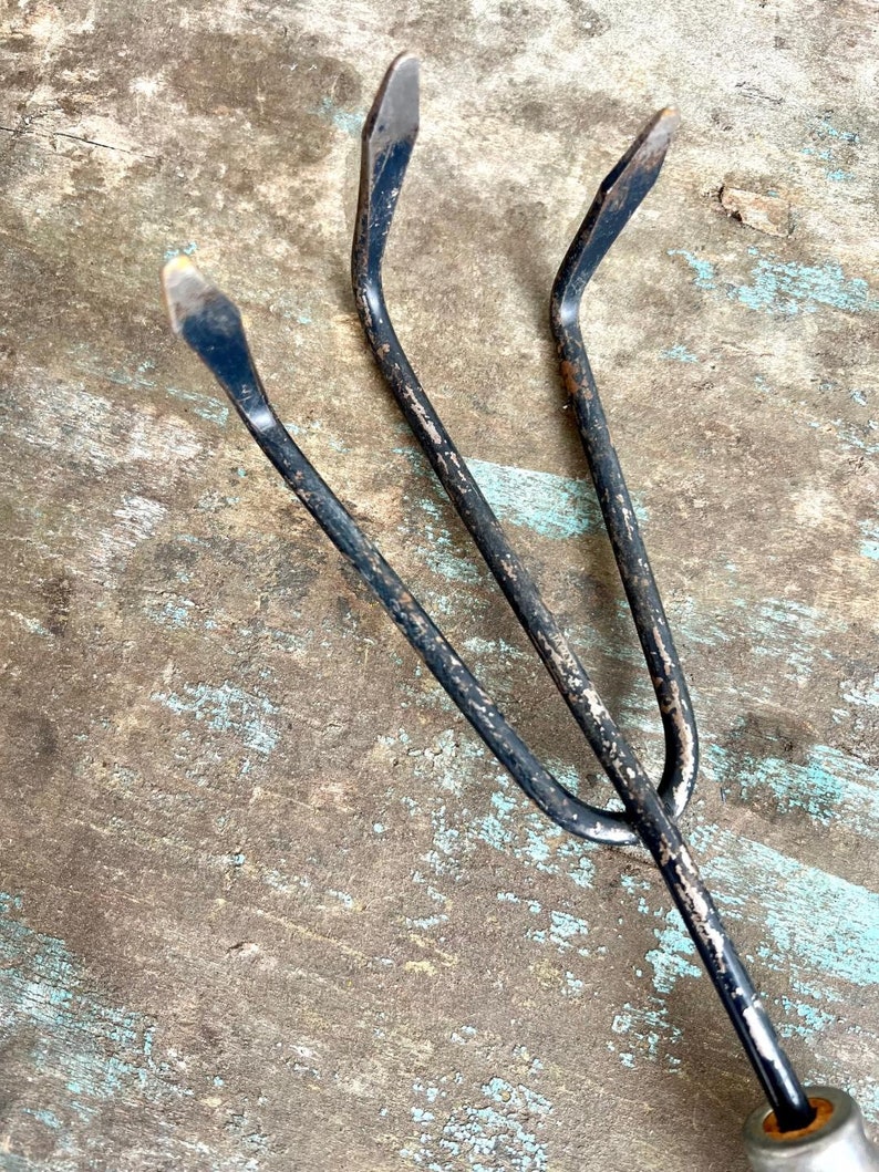 Wonderful Vintage Wood & Metal Garden Claw / Hand Rake / - Etsy