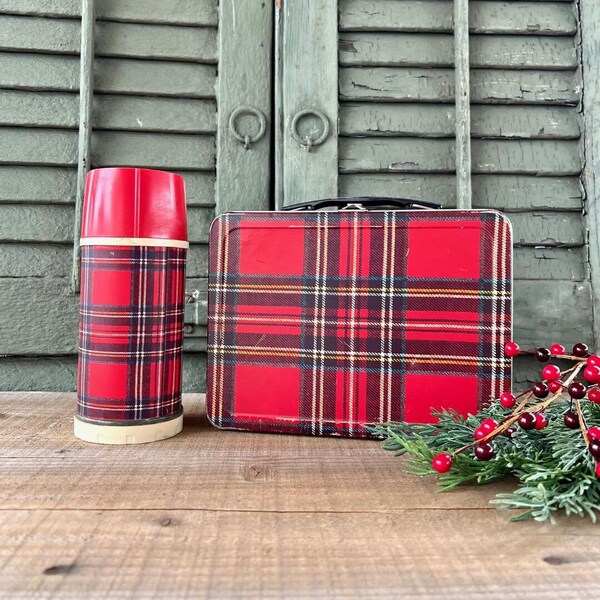 1950s Lunch Box - Etsy