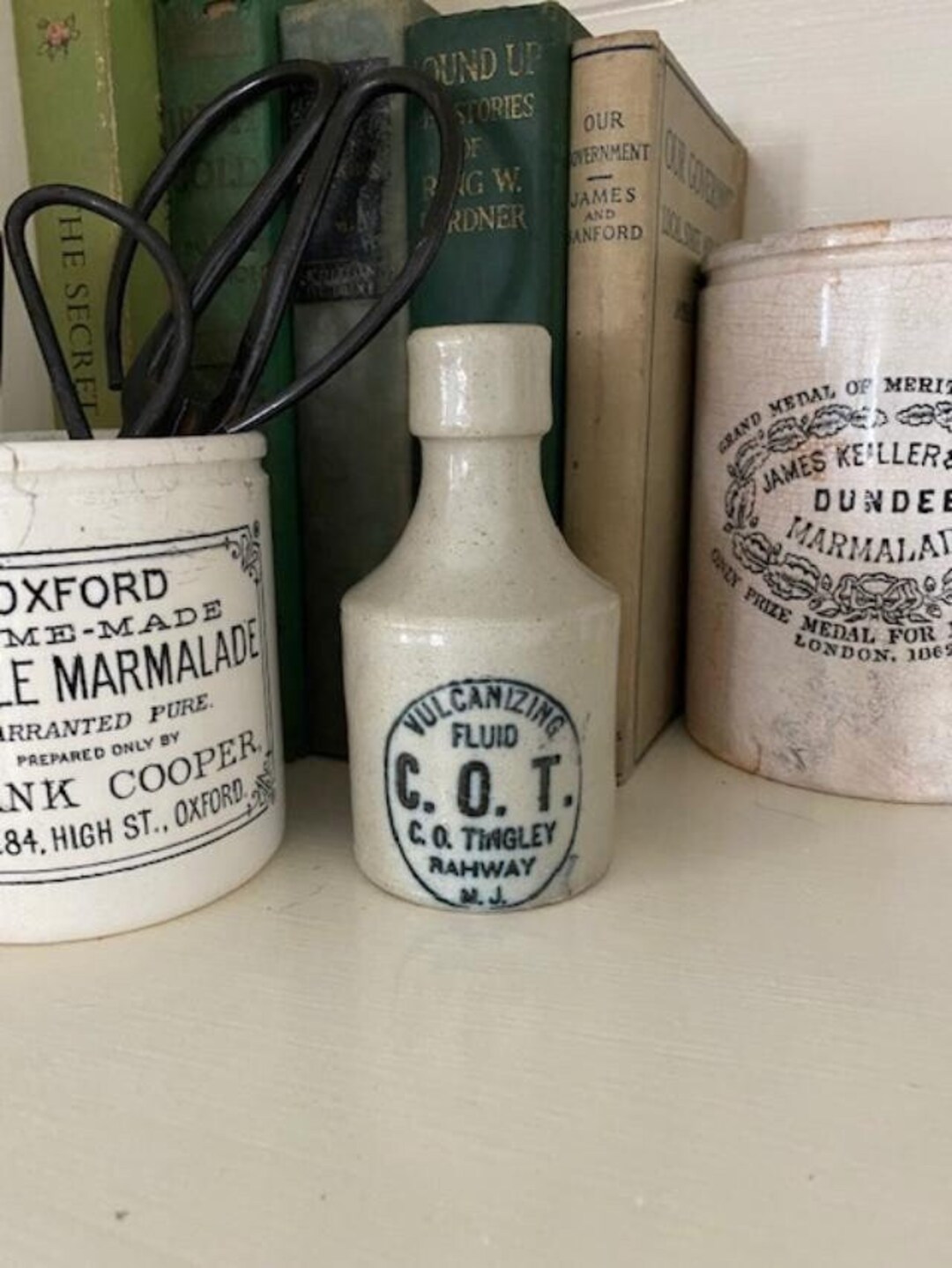 RARE Antique American Advertising Stoneware Bottle, Early 1900s ...
