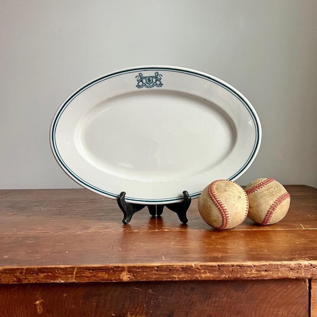 Rare Vintage Baseball / Racetrack Concessions Platter, Harry M. Stevens ...