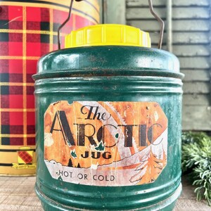 Fantastic Vintage Arctic Jug Cooler With Porcelain Insert and Bailed ...