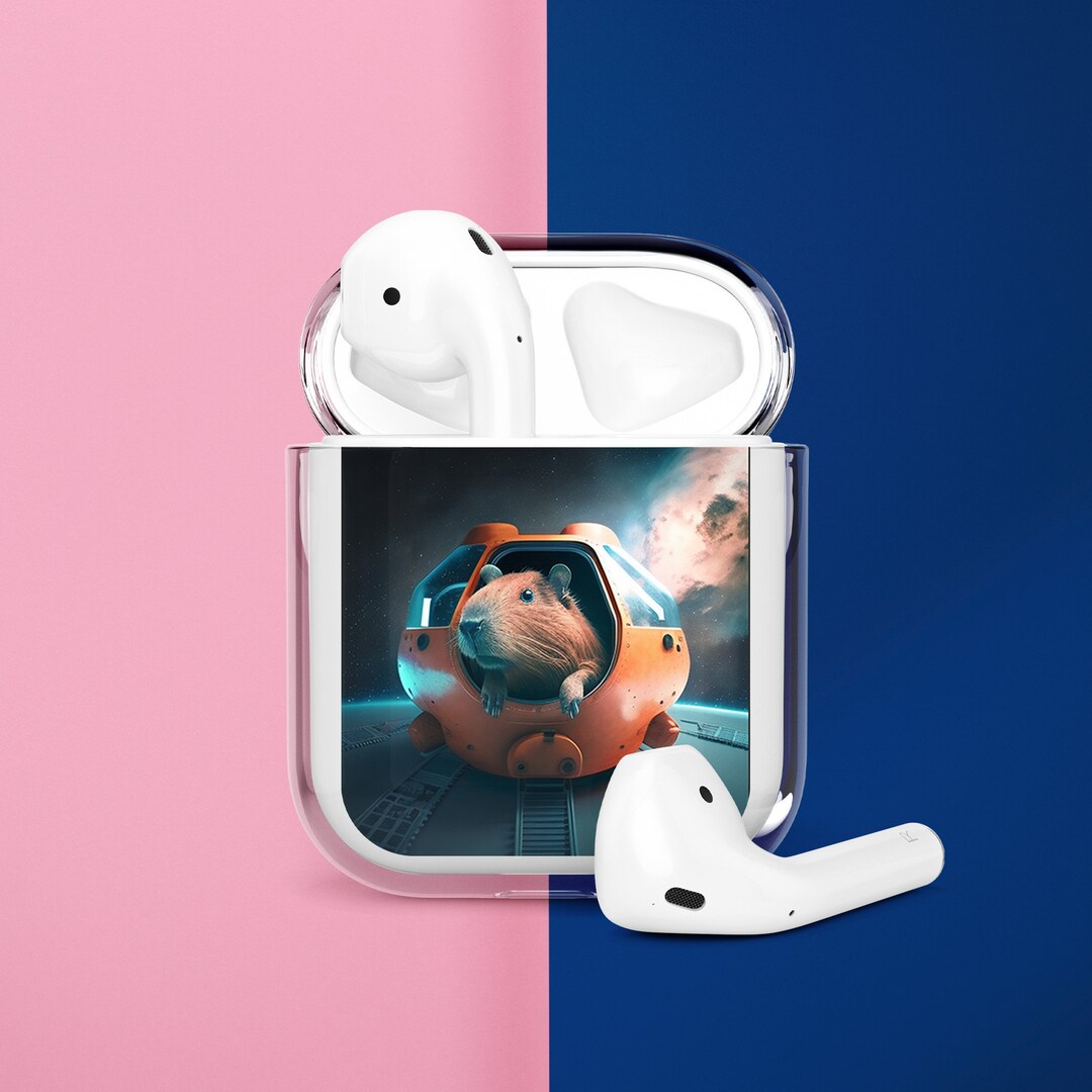 Capybara Case Space Rocket Cover for Apple Airpods Pro Airpods 3 ...