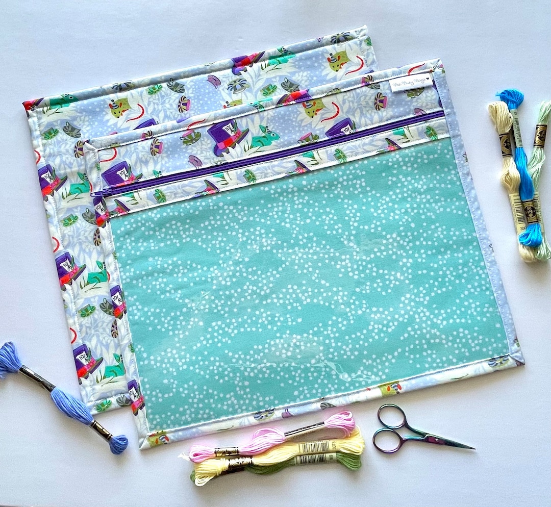 Cross Stitch Project Bag, Storage Bag for Needlework, Project Bag for ...