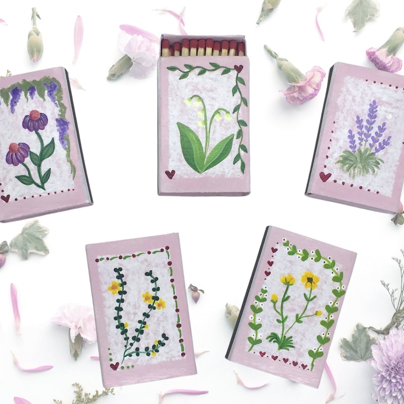 Aesthetic Match Boxes - Etsy