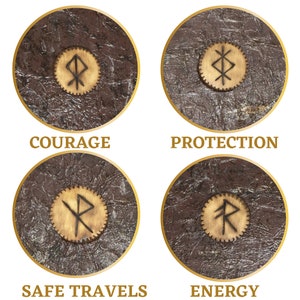 Deluxe Norse Bind Rune Travel Altar Kit Viking Portable Alter Box ...