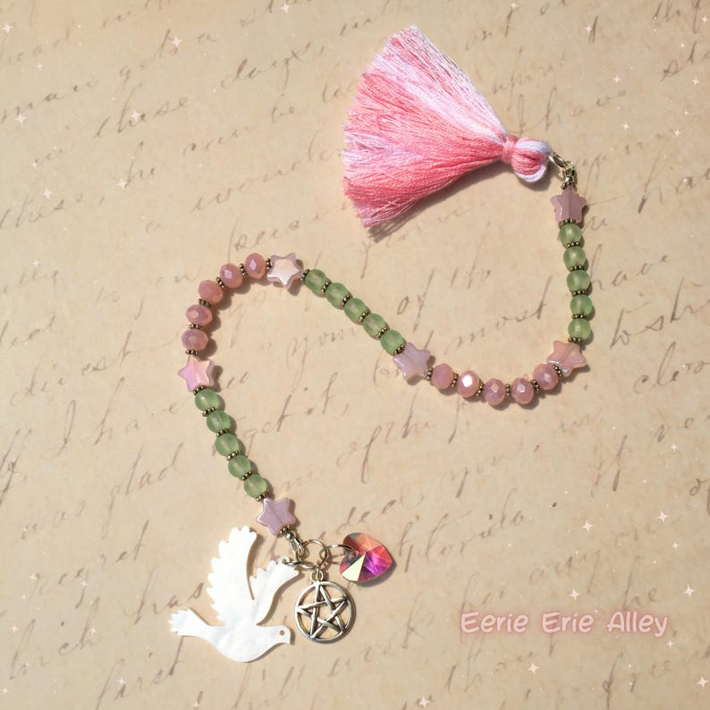 Aphrodite Rosary Venus Witches Ladder Witch Prayer Mala Beads Greek ...