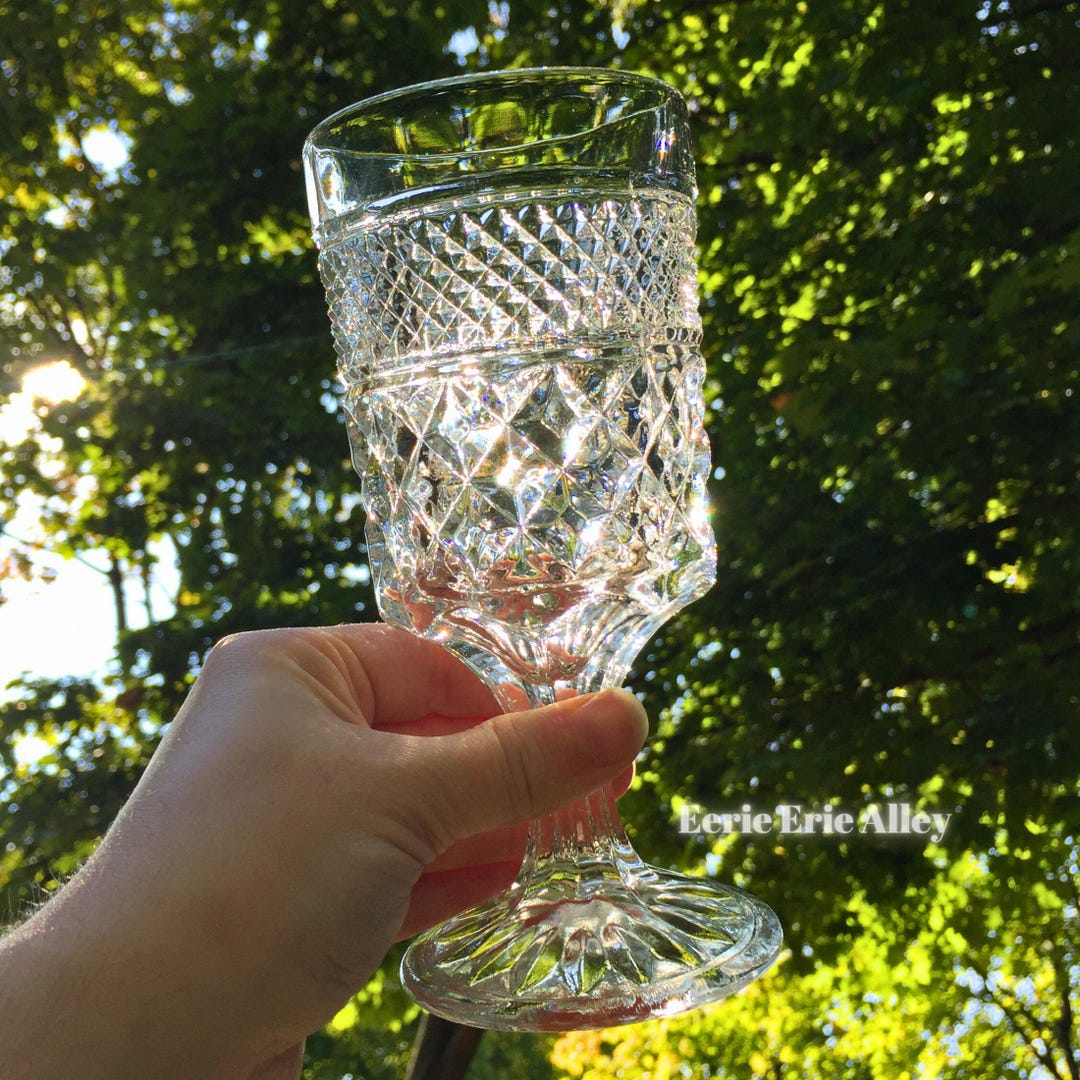 Vintage Witchcraft Altar Chalice Witchy Glass Goblet Alter Offering Cup ...