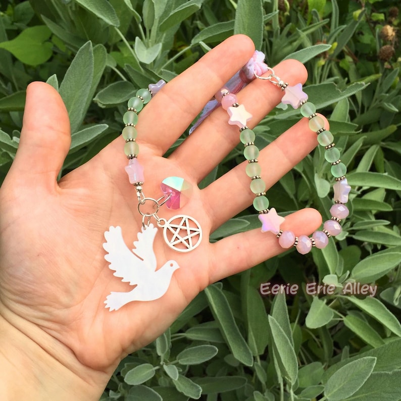 Aphrodite Rosary Venus Witches Ladder Witch Prayer Mala Beads Greek ...