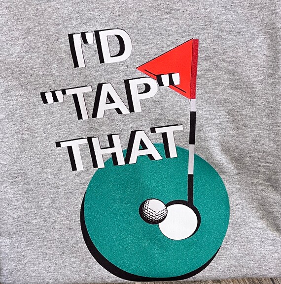 I'd Tap That golf SVG PNG Cutting File Cricut Cut | Etsy