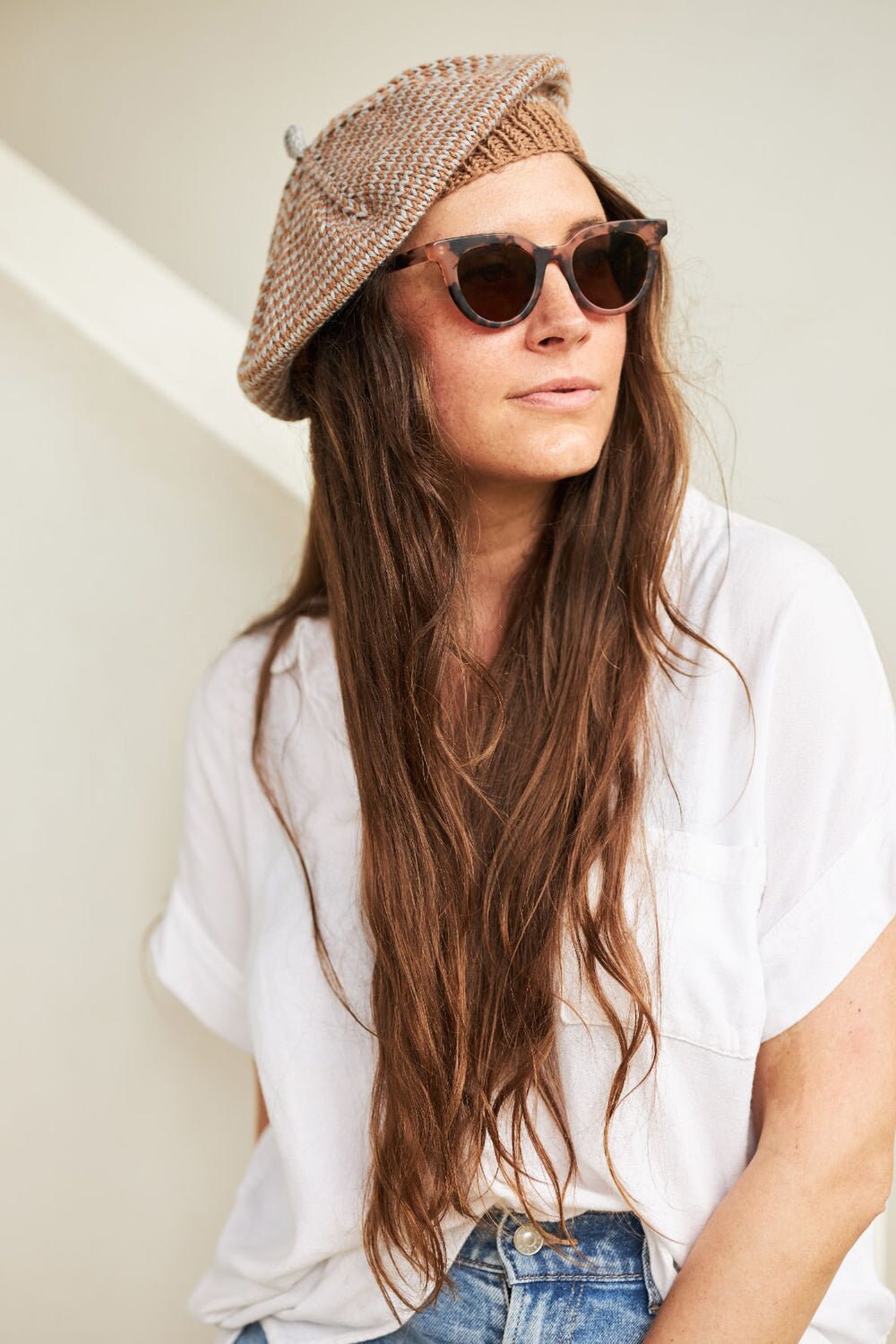 MOONBEAM Cream Tan Color Theory Yarn Wt 4 Worsted Acrylic Lion - Etsy