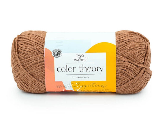 NUTMEG Color Theory Lion Brand Yarn Wt 4 worsted acrylic - Etsy Schweiz