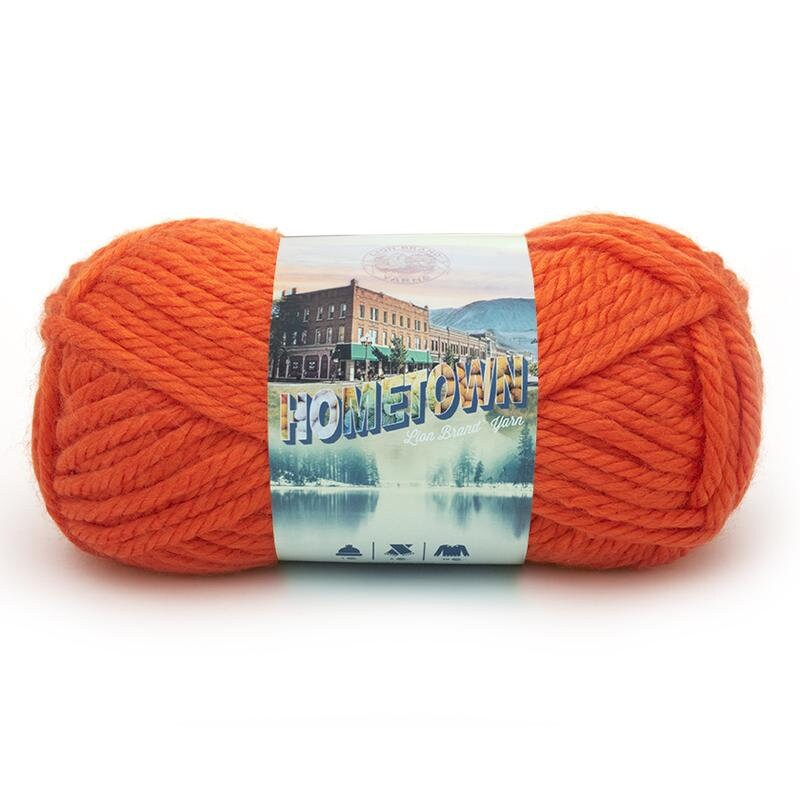 Bright Orange Yarn - Etsy
