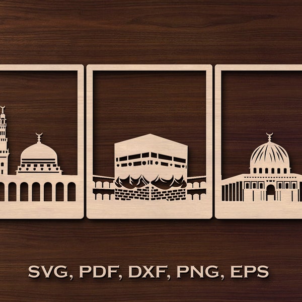 Kaaba Laser Files - Etsy UK