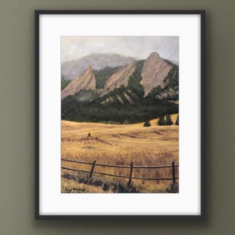 Boulder Flatirons - Etsy