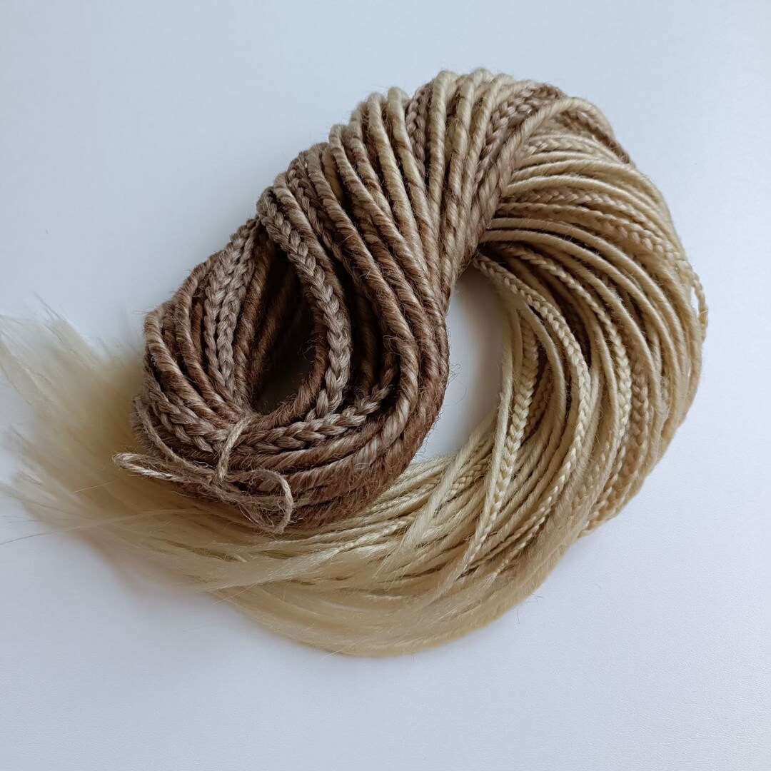 Dreadlocks and Braids Light Brown, Sandy, Warm Blonde / Laconic ...