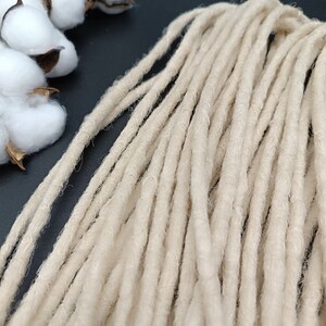 White Dreadlocks Extensions De,se/blonde Dreadlocks/blonde Dreadlocks ...