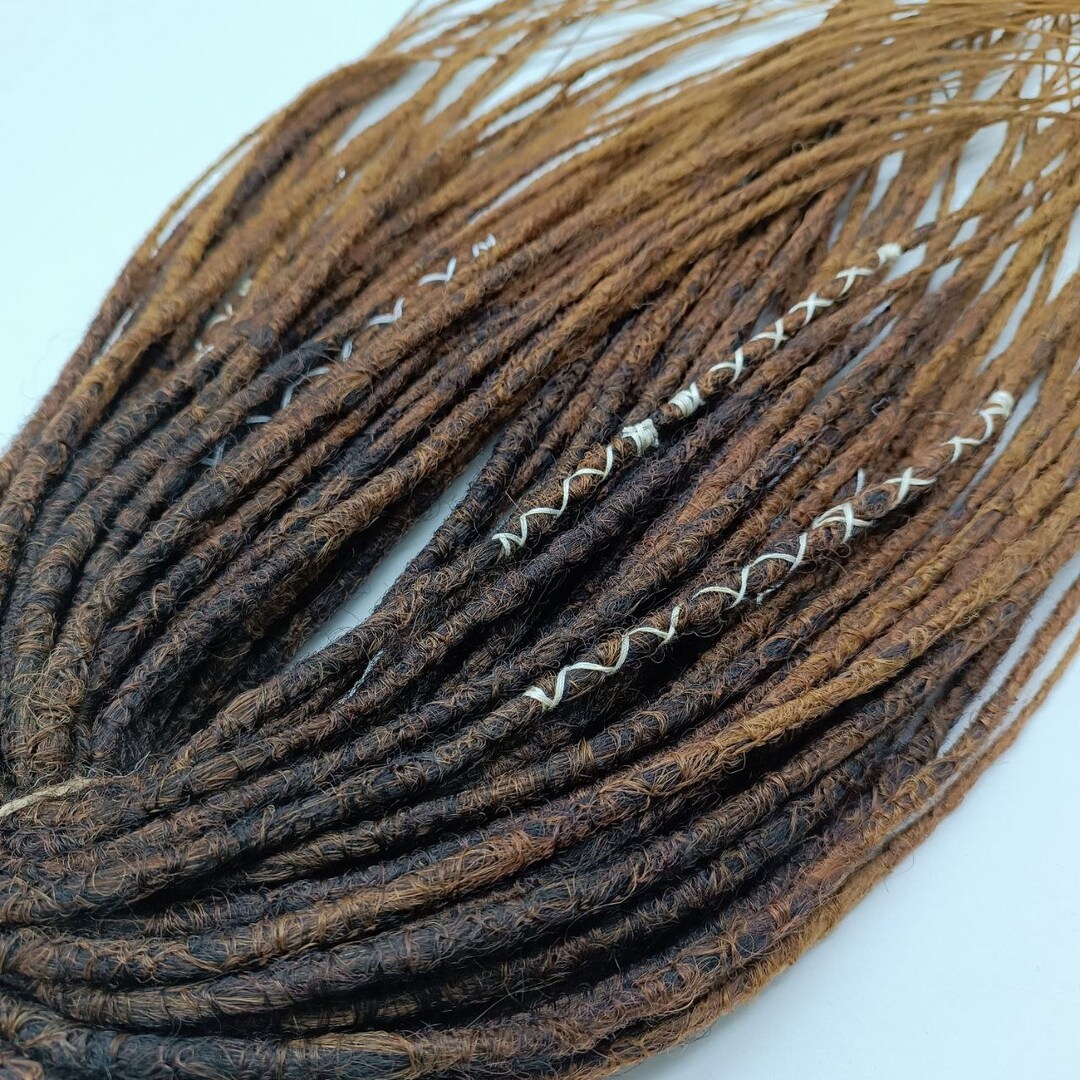 Brown Ombre Dreadlocks/natural Looking Dreadlocks/dreadlock Extensions ...