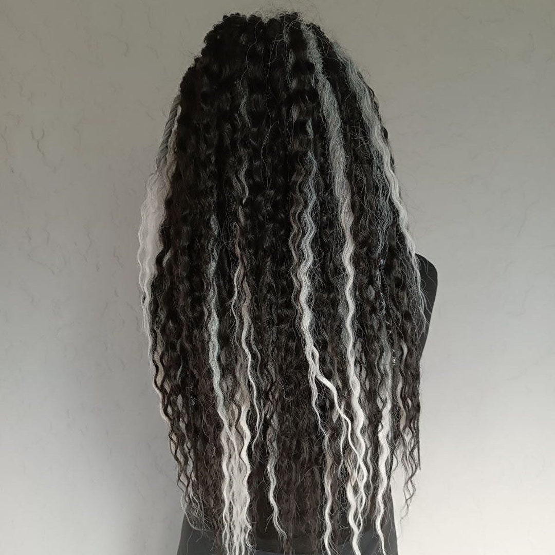 Mix of Curls and Braids/hair & Braid Extensions / DE Push up Ombre ...