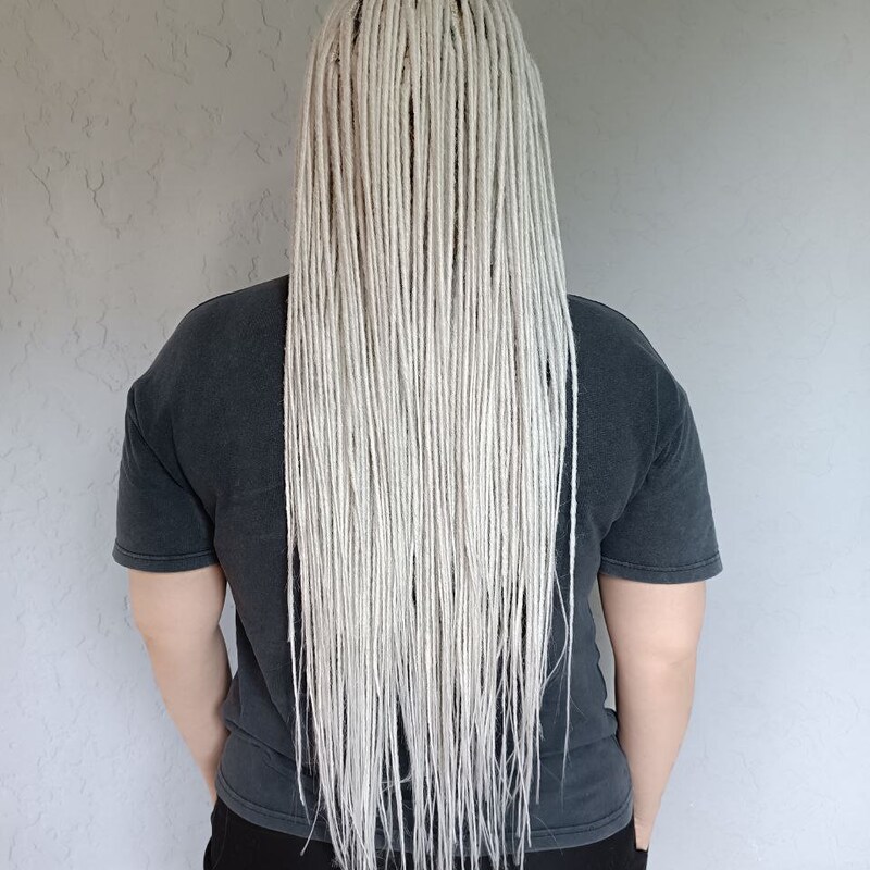 Grey Hair Extensions - Etsy