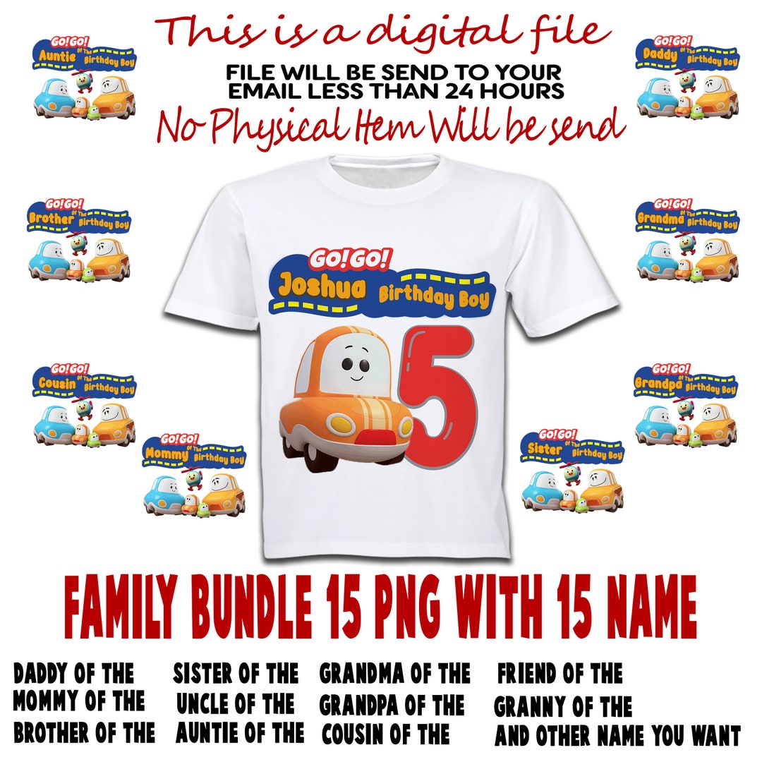 Go Go Cory Carson Birthday Iron on Transfer, Go Go Cory Carson Iron on ...