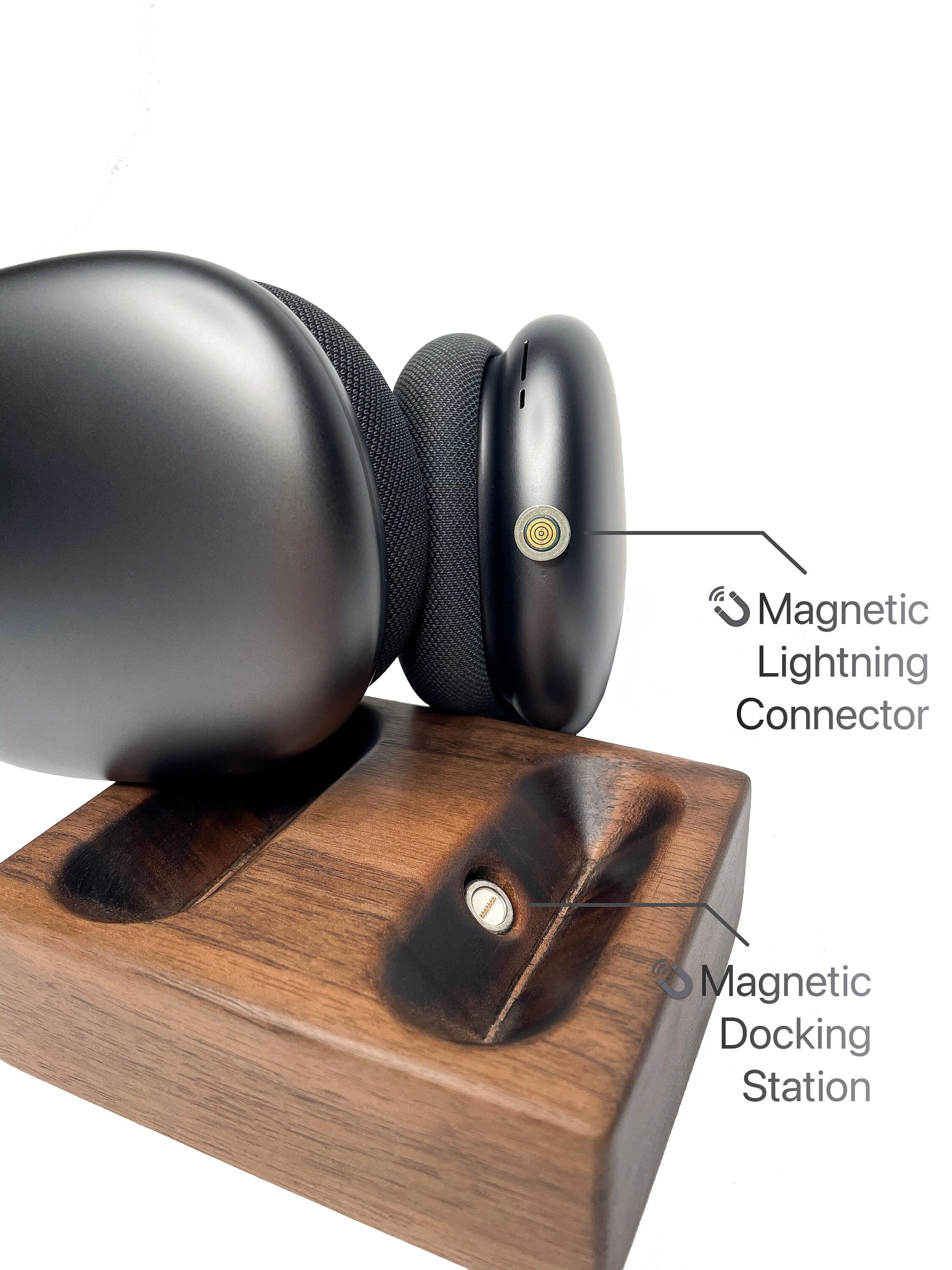 AirPods Max Wireless Magnetic Charging StandDock | Etsy
