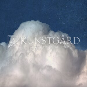 Indigo Cloud Painting SET of 2, Dark Blue Cloud Wall Art, Moody Cloud ...