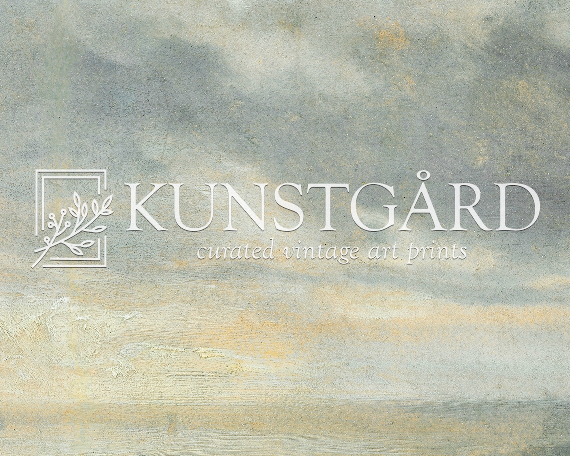 Vintage Landscape Oil Painting Muted Landscape Print - Etsy